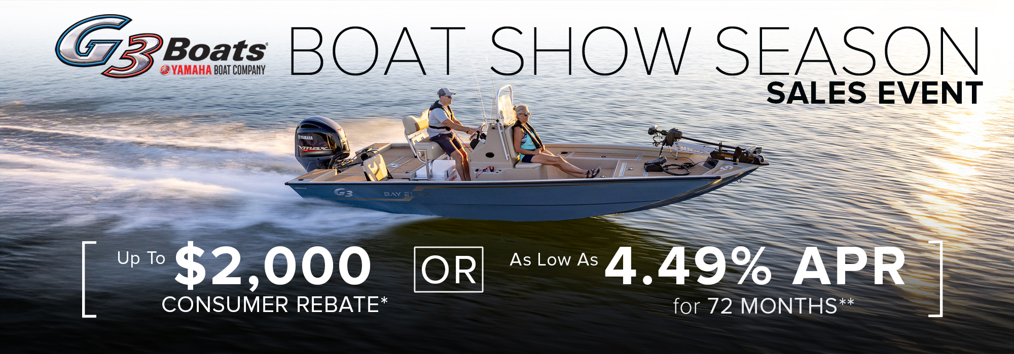 Promotions - G3 Boats