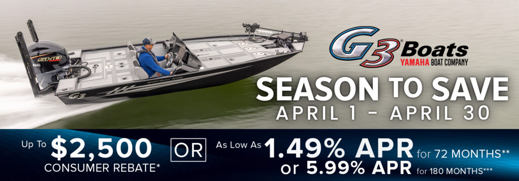 Promotions - G3 Boats